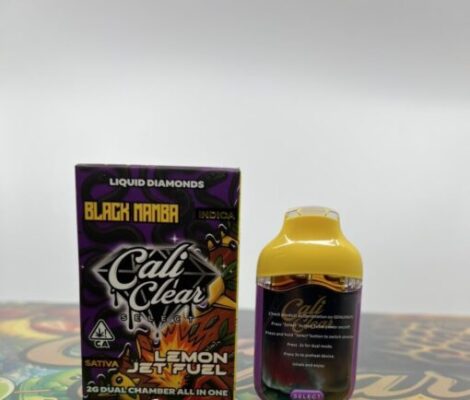 Cali clear disposable | Cali Clear Black Mamba X Lemon Jet Fuel